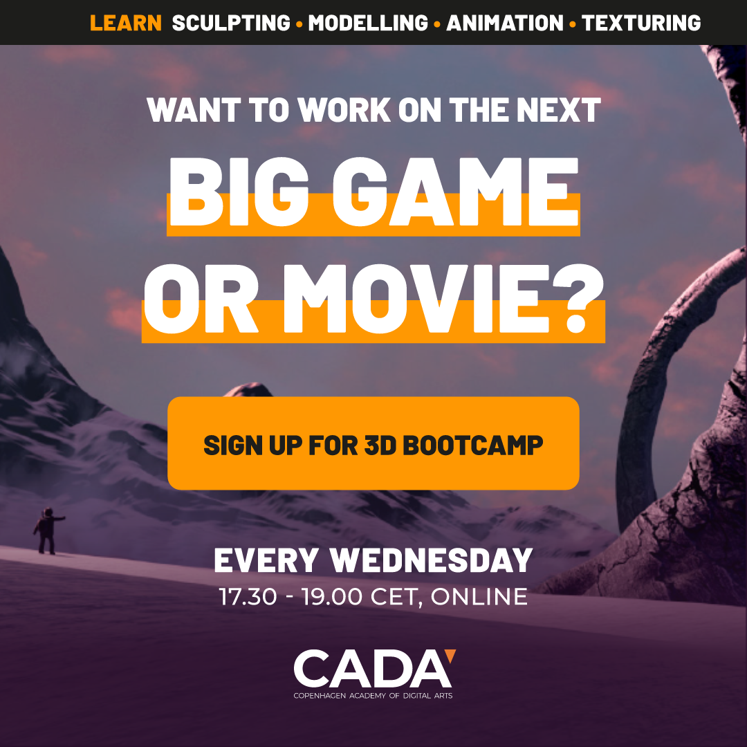 CADA | 3D Digital Artist | 3,5-Year Education and Short Courses
